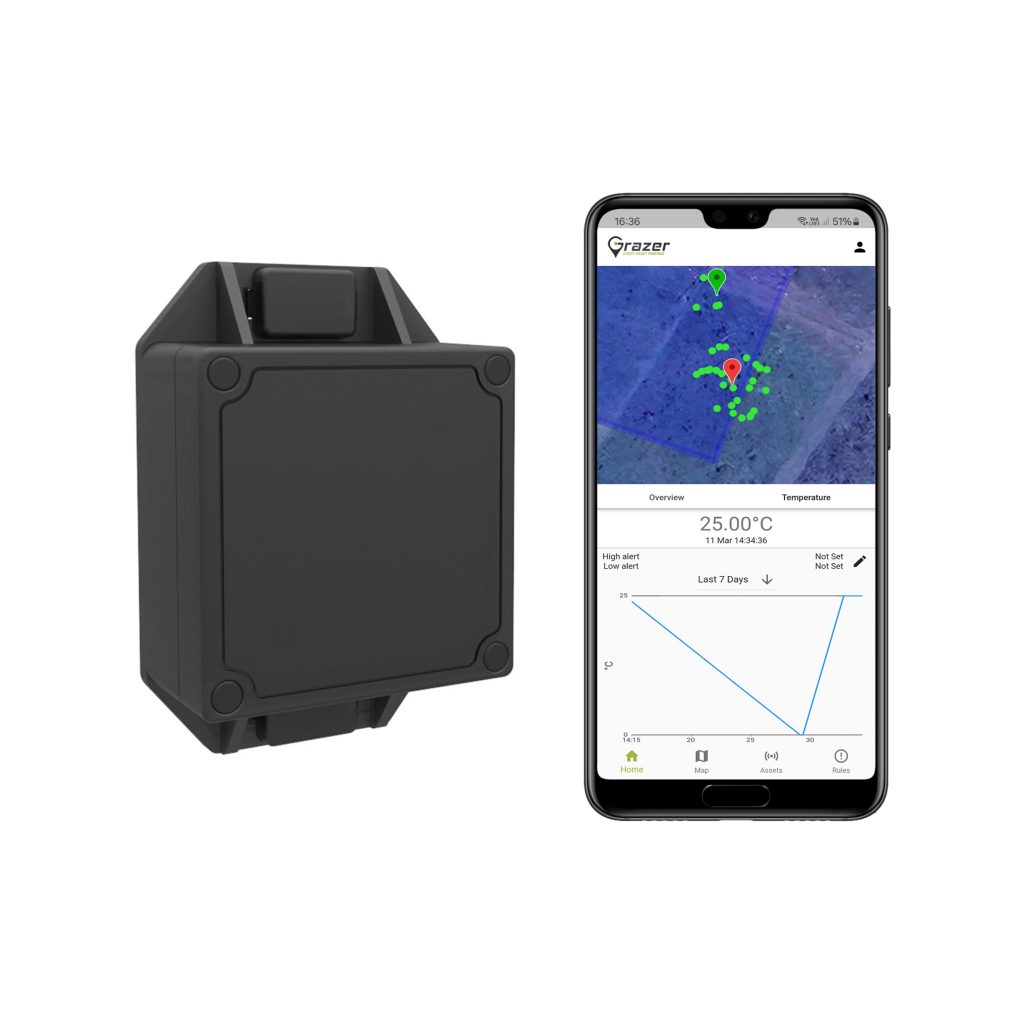 Robust Asset Tag - Optional Temperature and Movement Sensor ...